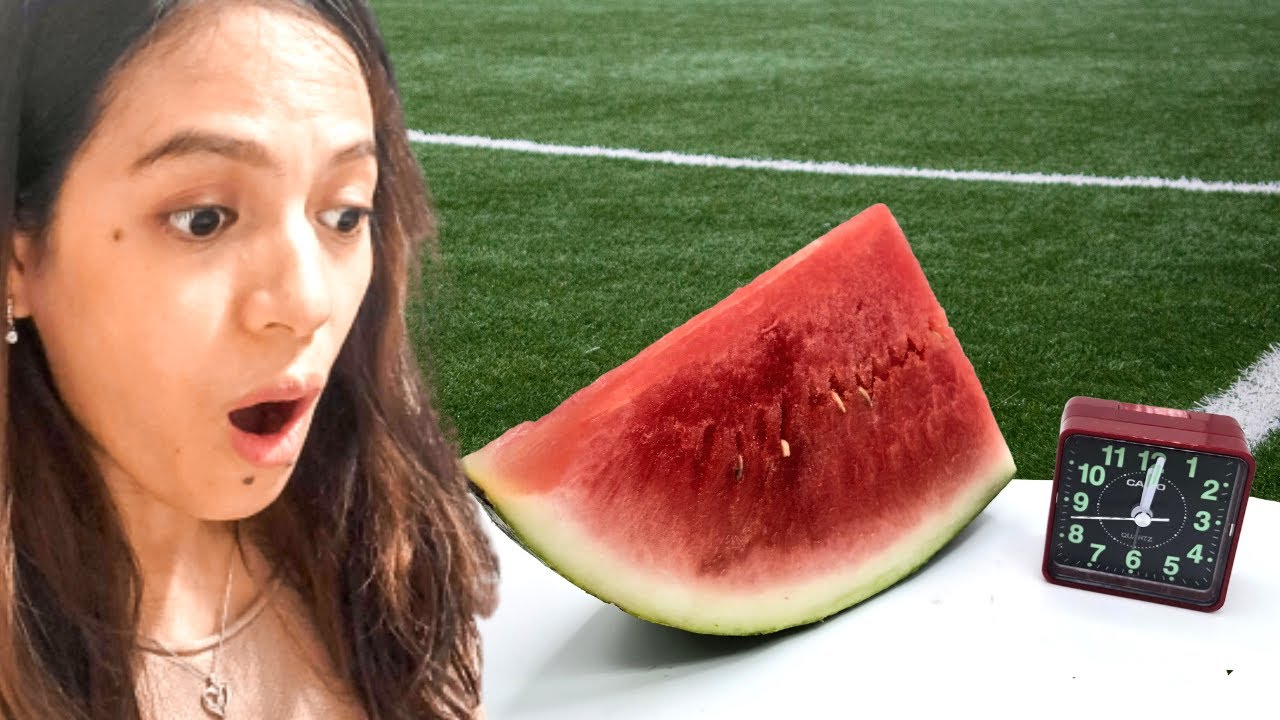 The Most Epic Watermelon Time Lapse You'll Ever See - YouTube