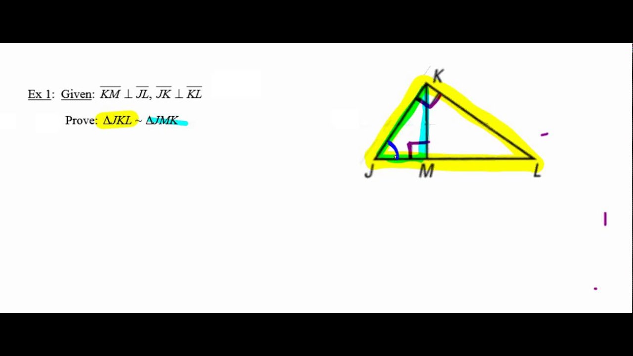 08 - AA Similarity Proofs - YouTube