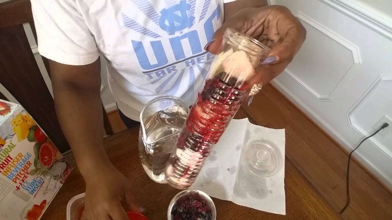 Chef's Inspirations Fruit Infusion Water Pitcher. 2.9 Quart Review ...