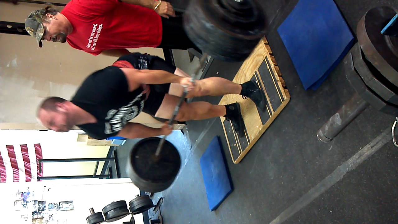 Justin Bethune 560x4 RAW deficit deadlift - YouTube