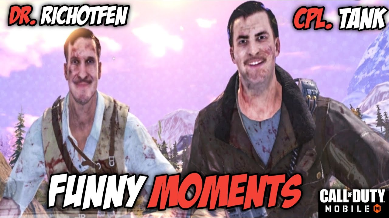 Edward Richtofen & Tank Dempsey Duo vs Squad Gameplay In COD Mobile ...