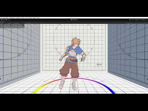 Arc System Works Unity shader test 01 - YouTube