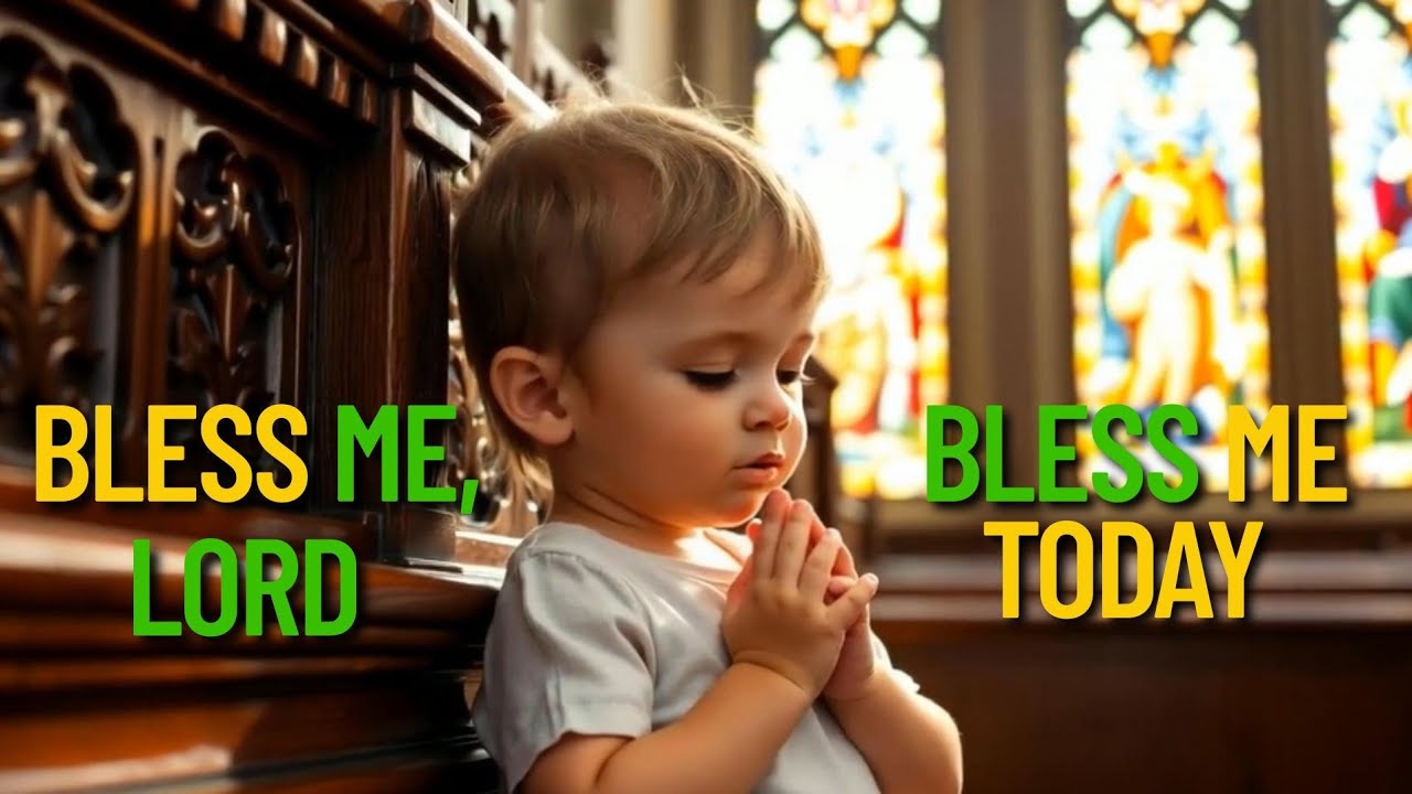 BIBLE SONG FOR KIDS: BLESS ME LORD BLESS ME TODAY - YouTube