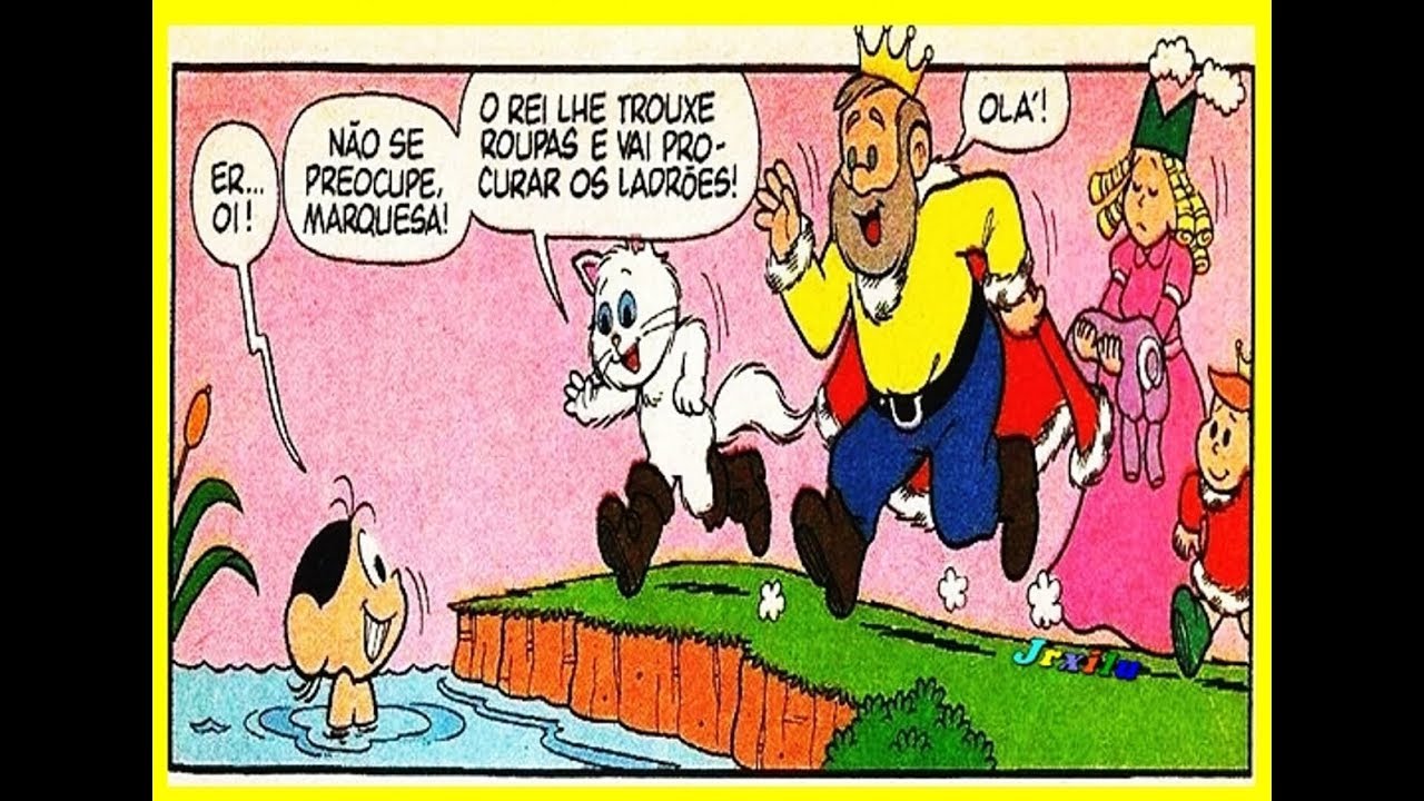 Magali - Gato de Botas, Quadrinhos Turma da Mônica - YouTube