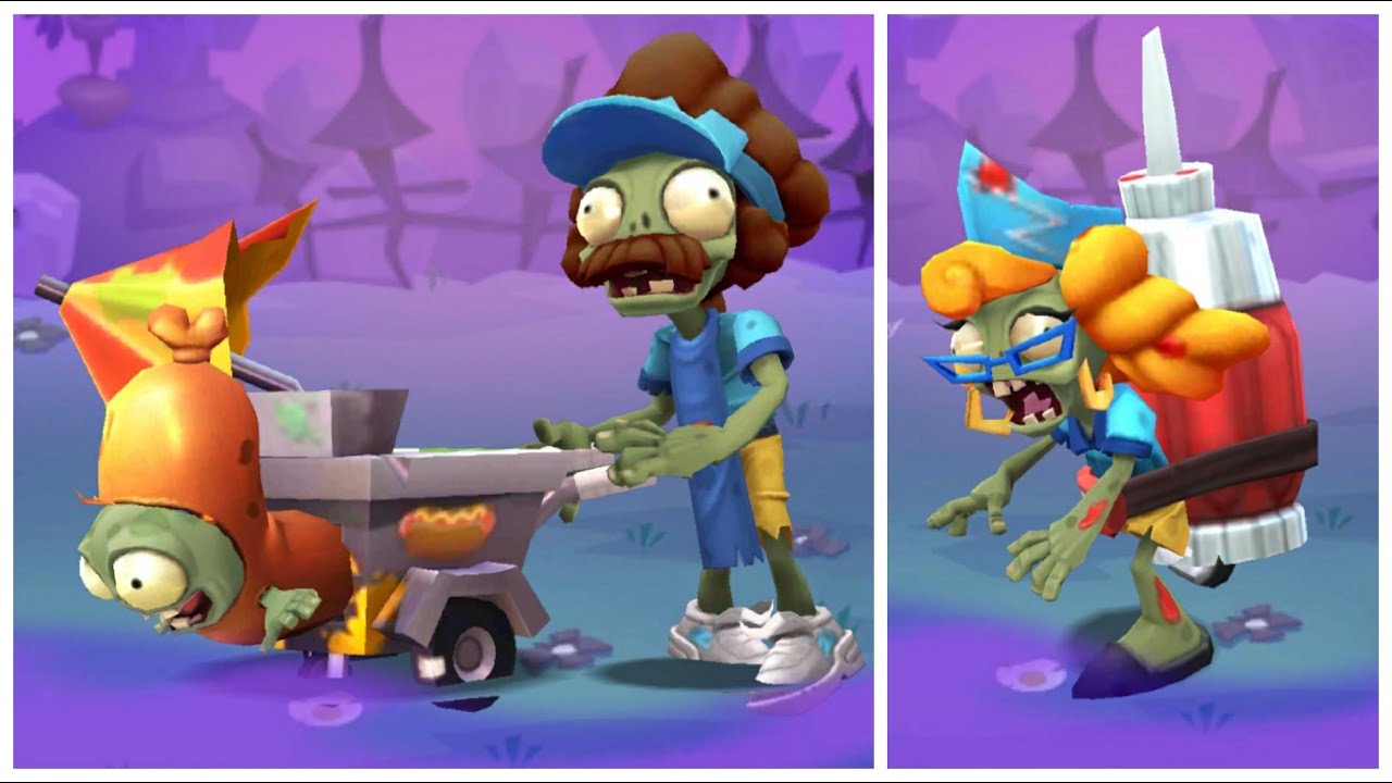 Plants Vs Zombies 3 Floor 26: Fast Food Zombies - YouTube