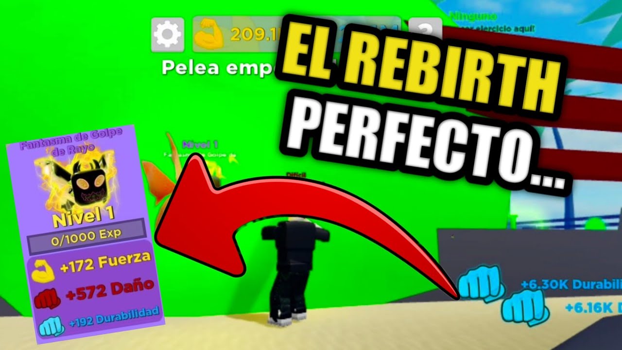 Hemos llegado al REBIRTH perfecto...😌 💪 MUSCLE LEGENDS 💪 | ROBLOX - YouTube