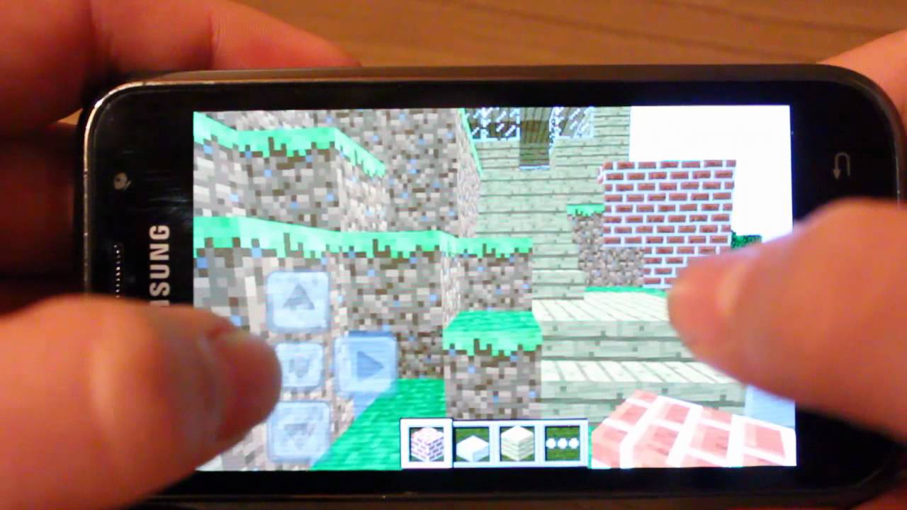 Android - Minecraft Pocket-Edition - Alpha - YouTube