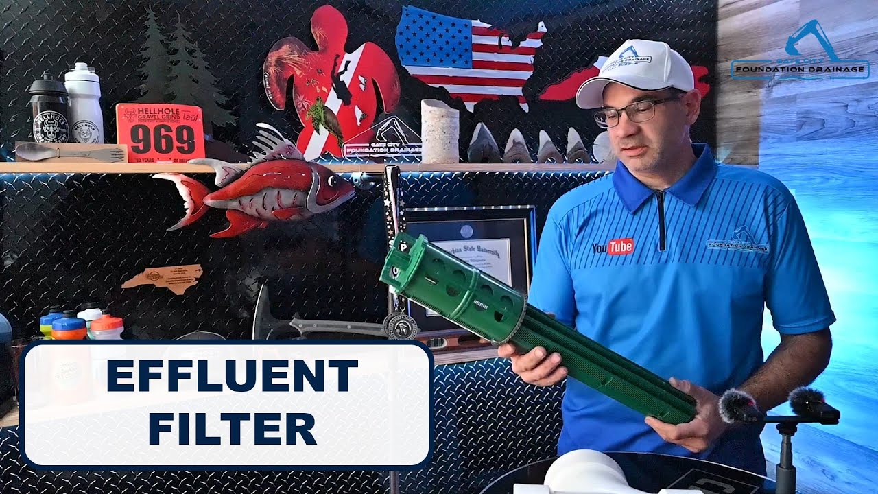 Septic Tank Effluent Filter Cleaning - lid risers are very helpful ...