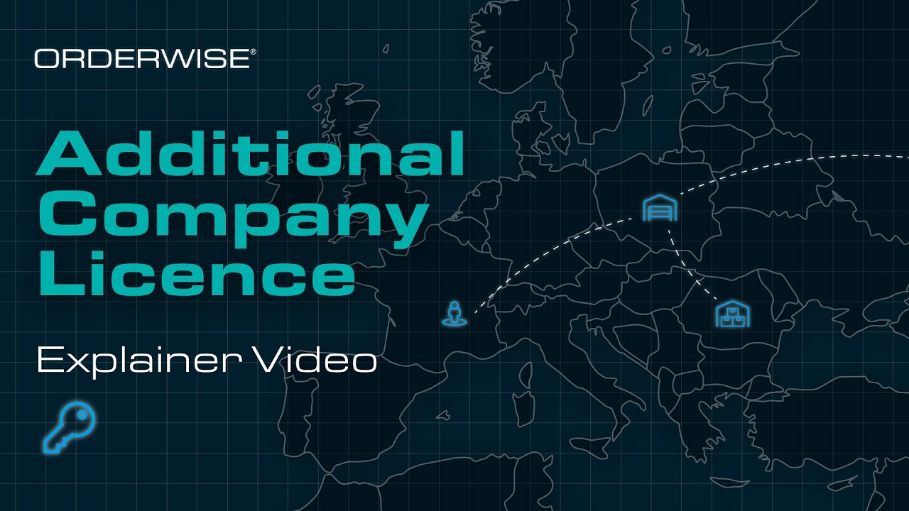 Additional Company Licences - OrderWise - YouTube