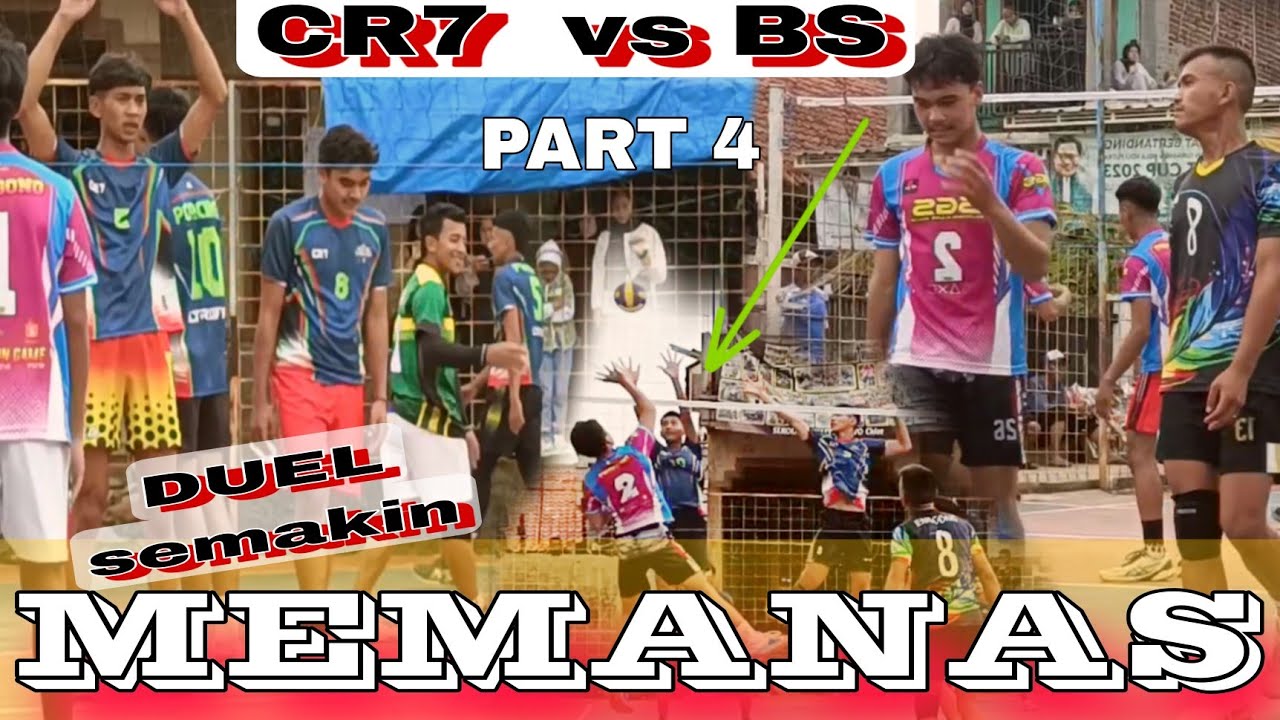 CR7 VS BS‼️ZIDAN ,DINAR,DIMAS,EME,TYSON,ARYA DLL ||laga panas set ke 4 ...