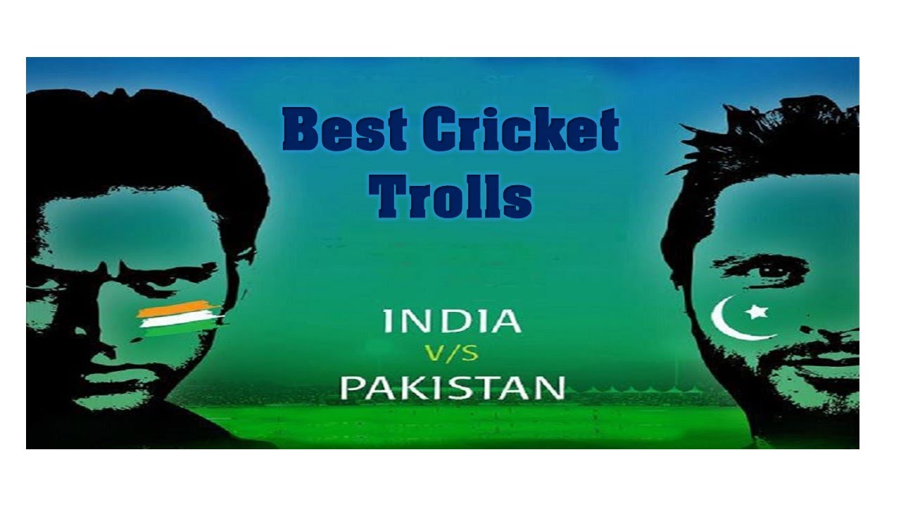 India Vs Pakistan- Top Ten Cricket Trolls - YouTube