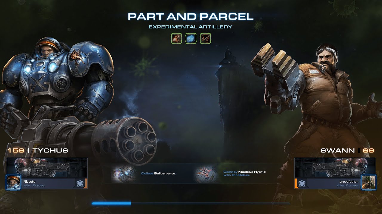 Starcraft 2 Coop Mutation Week #347 Experimental Artillery - YouTube