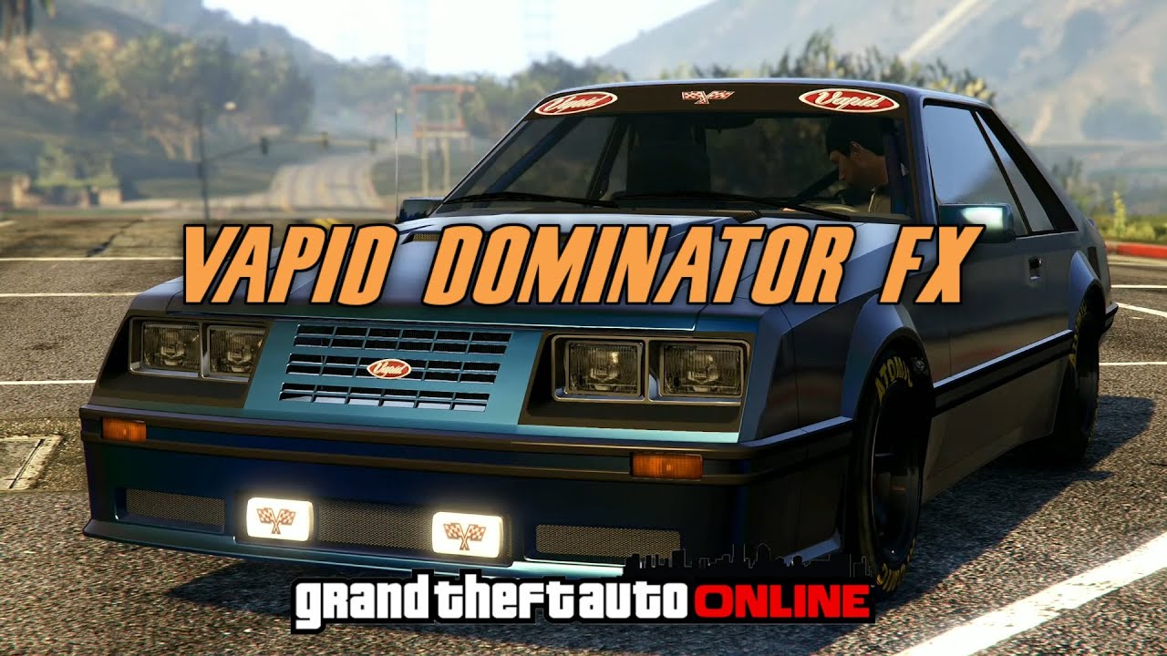 GTA Online Vapid Dominator FX - YouTube