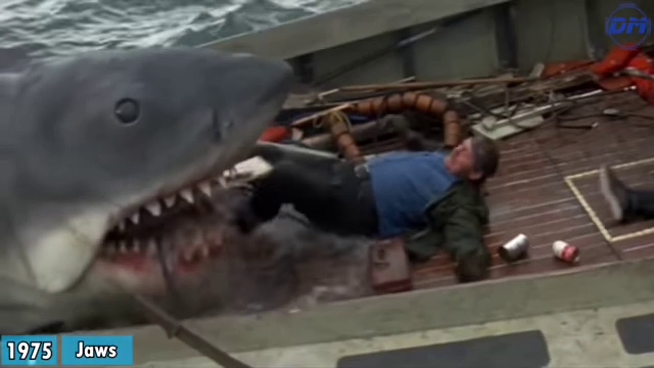 1975-1987 películas de tiburon,Jaws,shark - YouTube