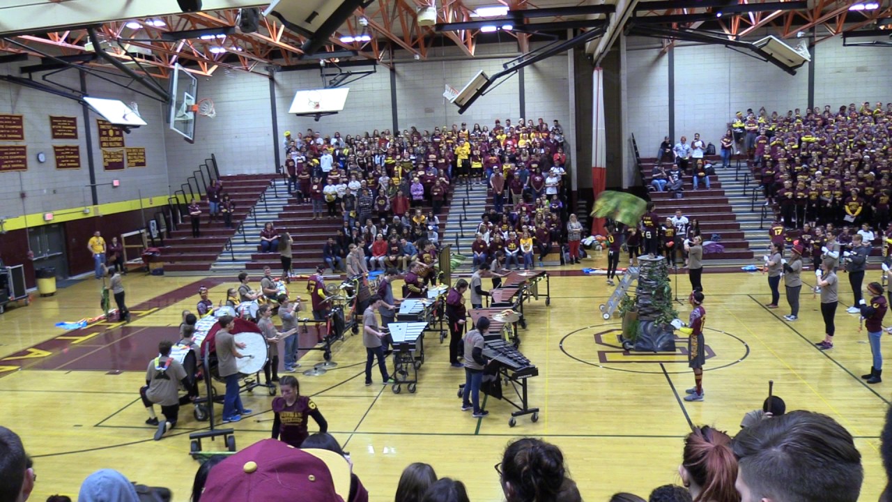Pep Rally Band Performance - YouTube