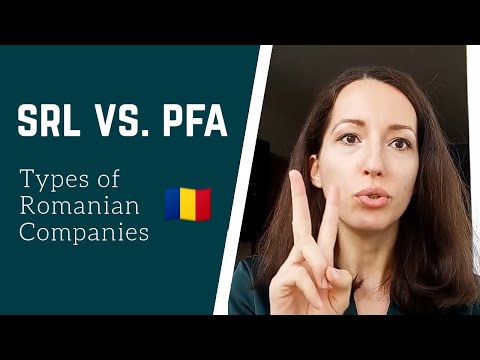 SRL vs. PFA - Types of Romanian companies