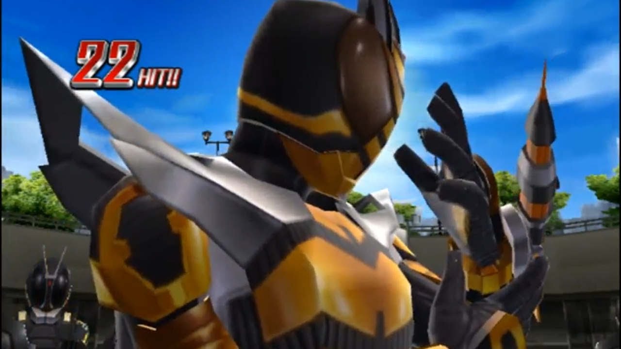 Kamen Rider Super Climax Heroes (The Bee) vs (Kabuto) HD - YouTube