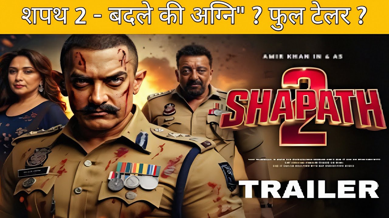 Shapath 2 - Official Trailer | Sanjay Dutt | Aamir Khan | Madhuri Dixit ...
