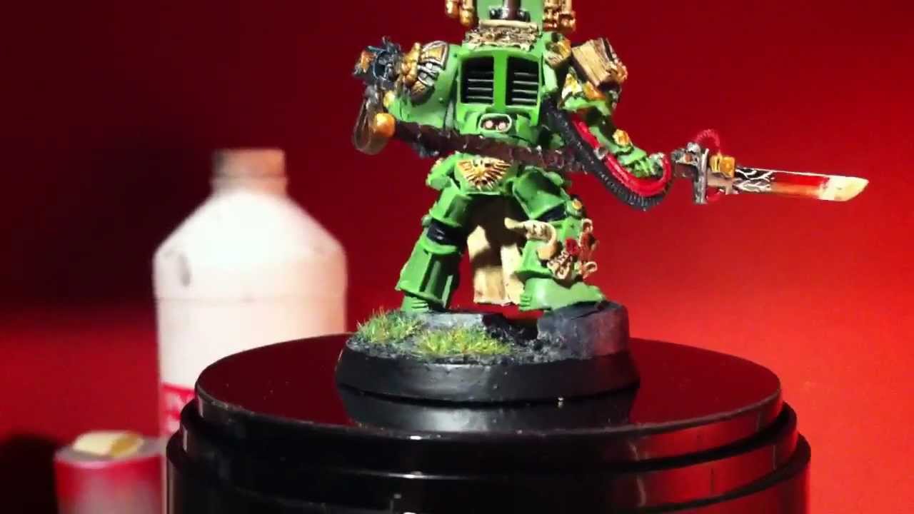 Salamander Librarian in Terminator Armor Commission (HD) - YouTube