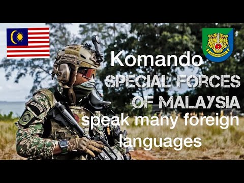 Komando Malaysia (GGK) speak many foreign languages - YouTube