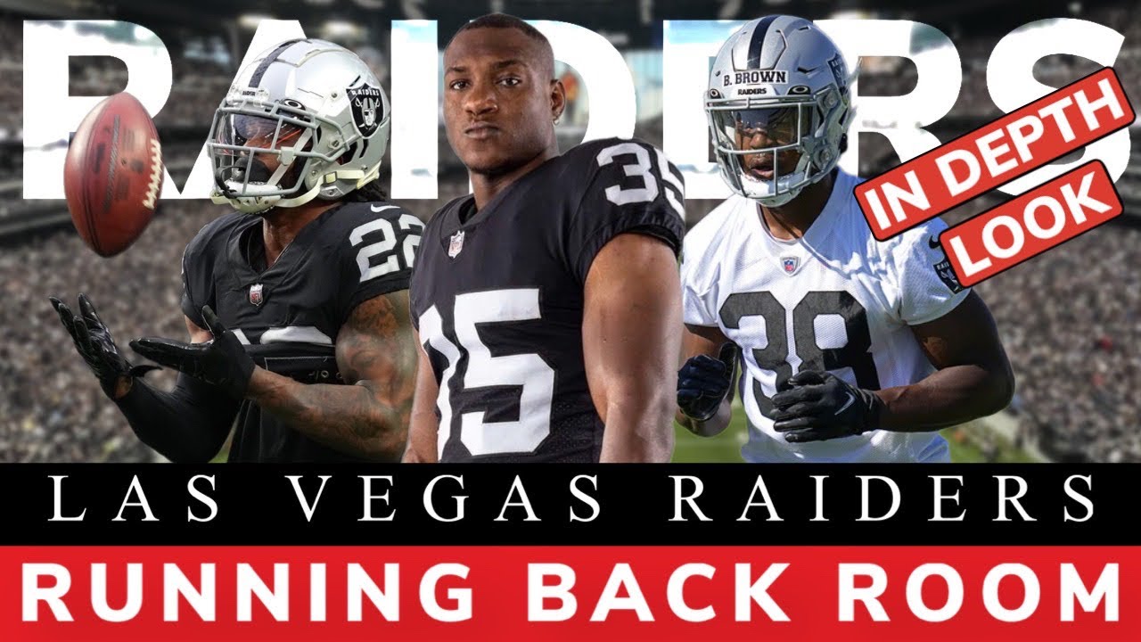 Close look at Raiders running back room - YouTube