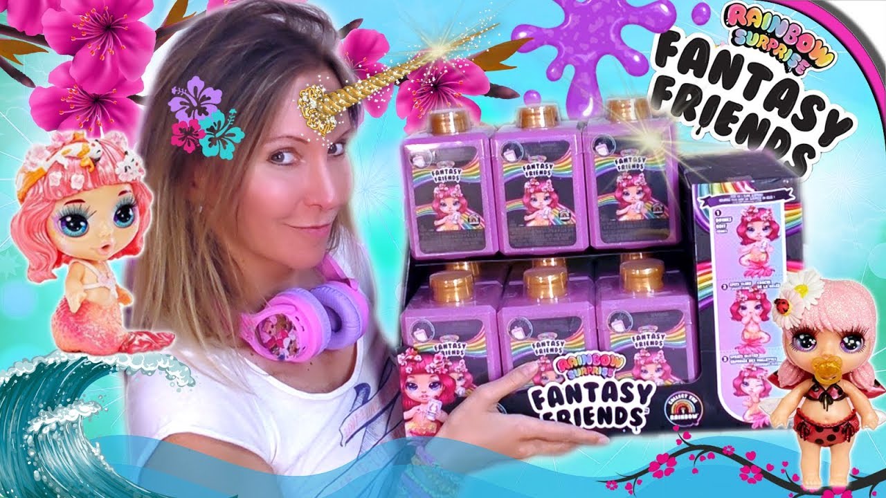 Poopsie Fantasy Friends 🧚🏼‍♀️ DIY Slime selber machen und Figuren 🦄 ...