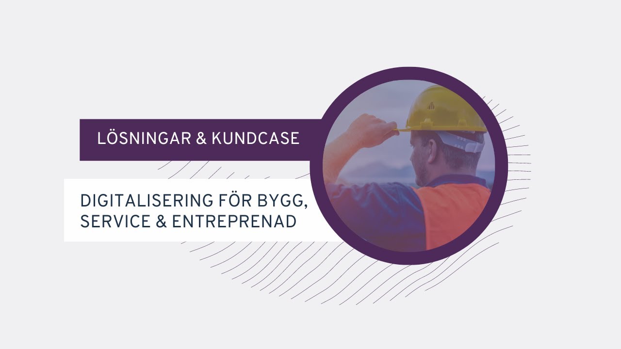 Digitalisering för bygg, service och entreprenad - YouTube