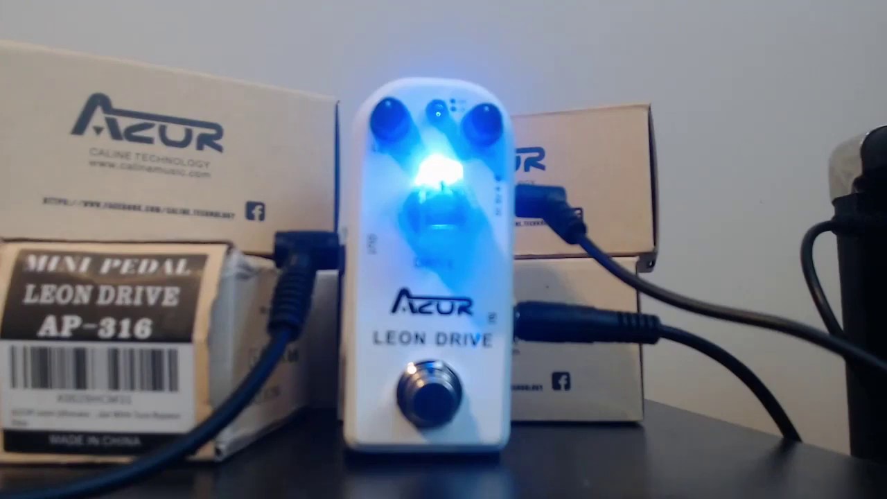 AZOR Mini Pedal Leon Drive(OCD CLONE) - YouTube