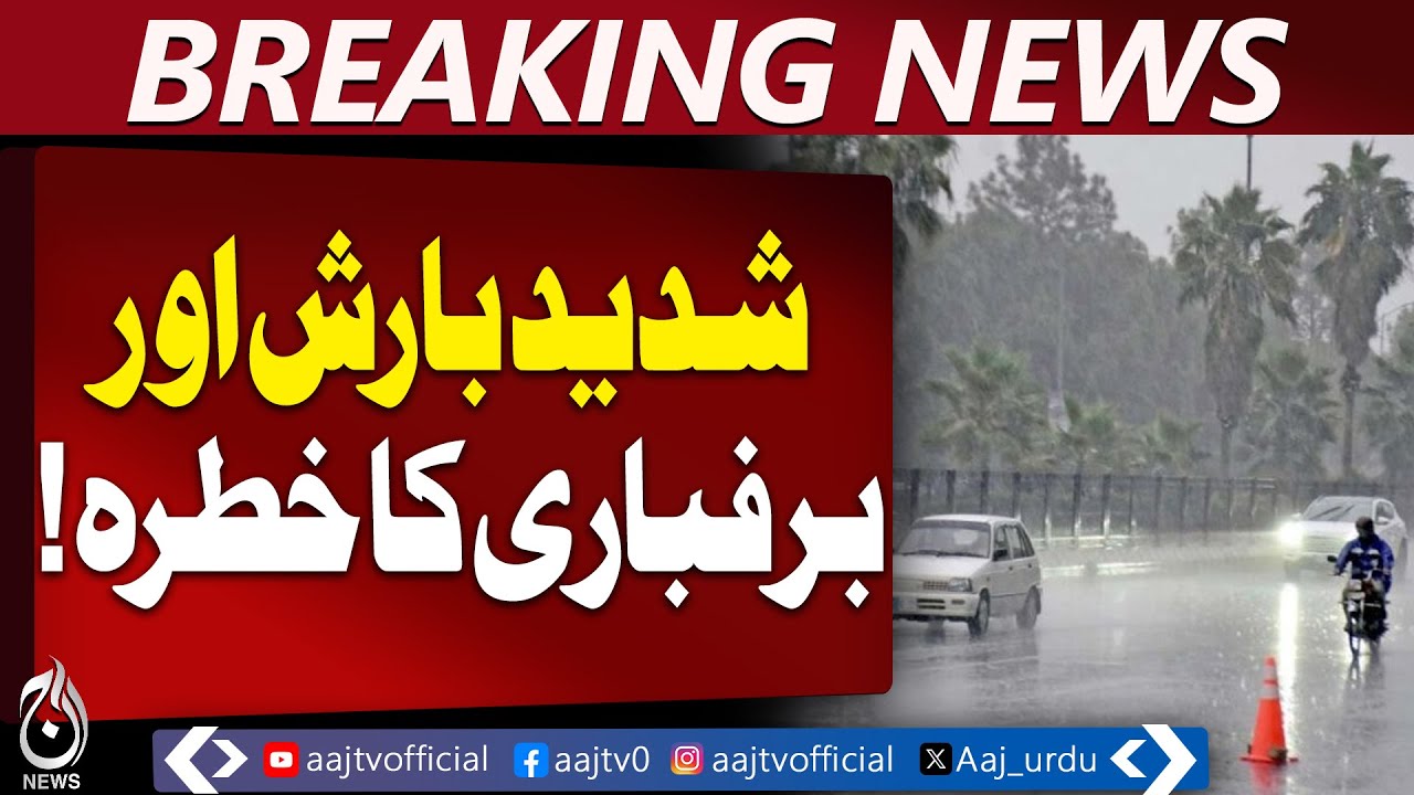 Pakistan Weather Update | Snow & Rain Forecast | KPK | Balochistan | GB ...