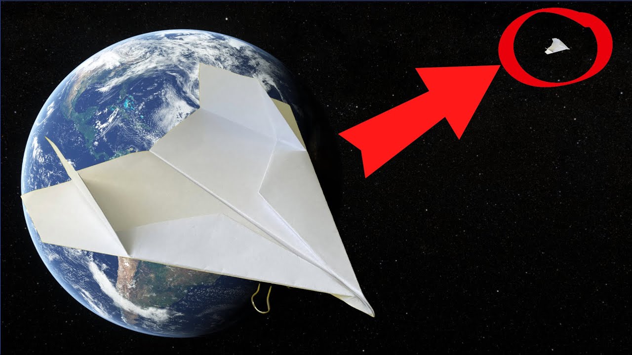 How to Make Paper Airplane that Fly Far like a Spaceship | Mr. Paper ...