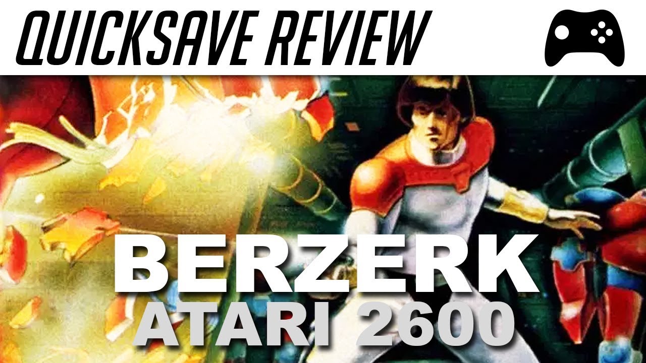 Berzerk (Atari 2600, 1980) - Quicksave Review - YouTube