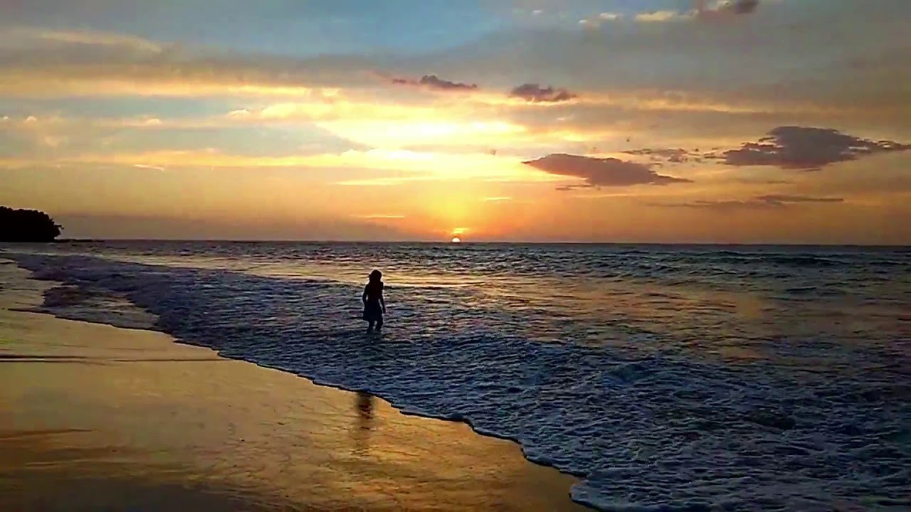 Beautiful Sunset at Putatan, Sabah - YouTube