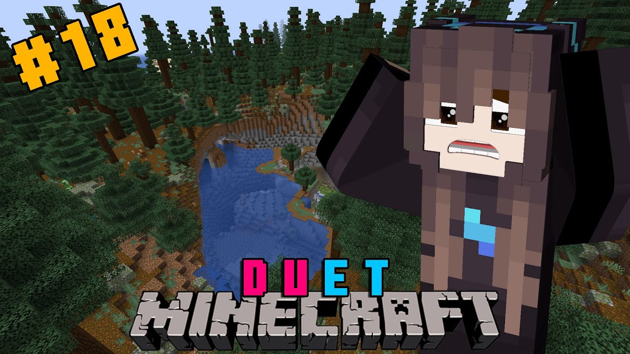 CERCHIAMO la VORAGINE di inizio serie - Minecraft Duet #18 w/al3rush ...