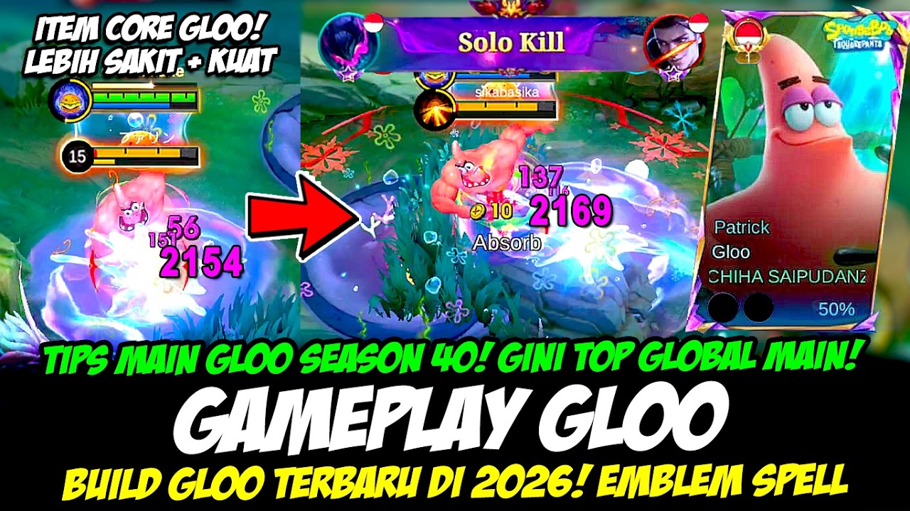 CARA MAIN GLOO SEASON 40 TIPS ULTI GLOO SAKIT + KUAT BUILD GLOO TERBARU ...