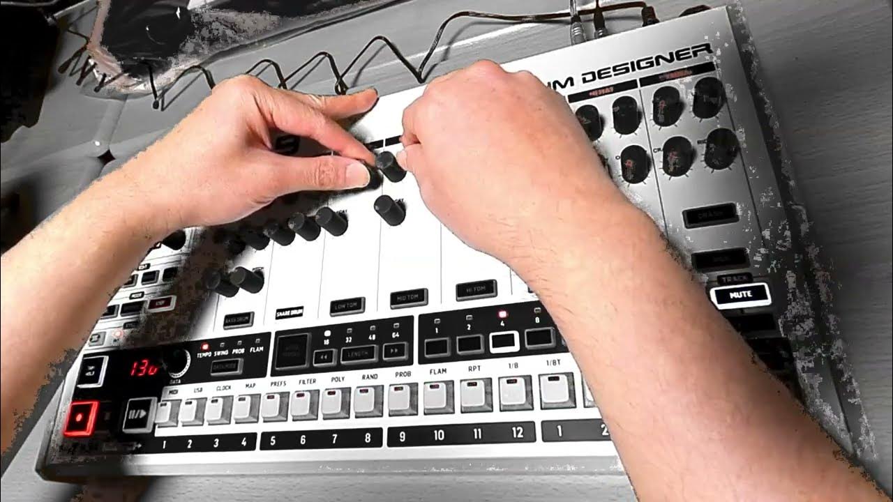 BEHRINGER RHYTHM DESIGNER RD-9 | IMPROVISATION - SiMusicWorks - YouTube