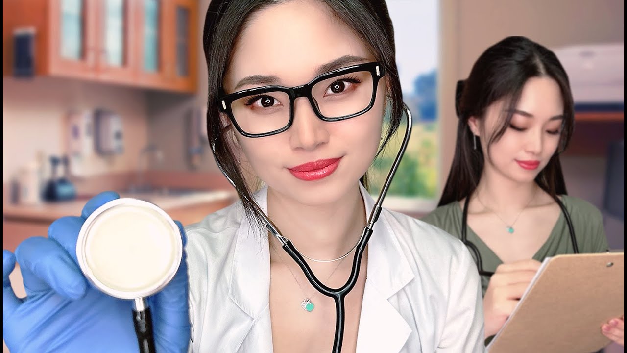 [ASMR] Doctor Yearly Exam & Nurse Checkup - YouTube