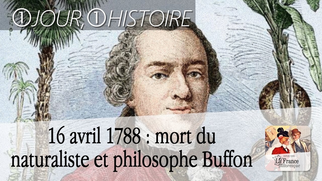 16 avril 1788 : mort du naturaliste et philosophe Buffon - YouTube