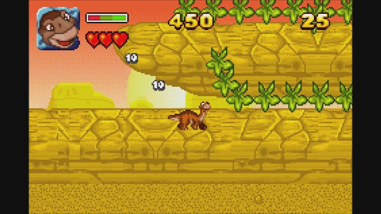 The Land Before Time (GameBoy Advance) - Demo - YouTube