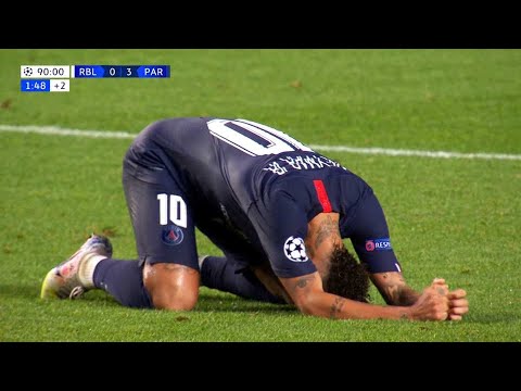 Neymar vs RB Leipzig - English Commentary ● UCL 2019/2020 HD