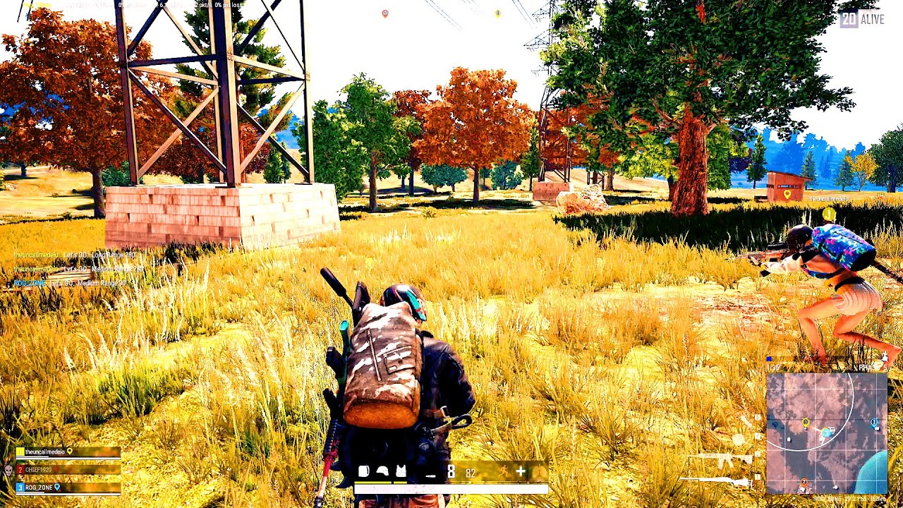 PUBG Erangel Classic Gameplay ( 4K Ultra Graphics ) | ROG ZONE #443 ...