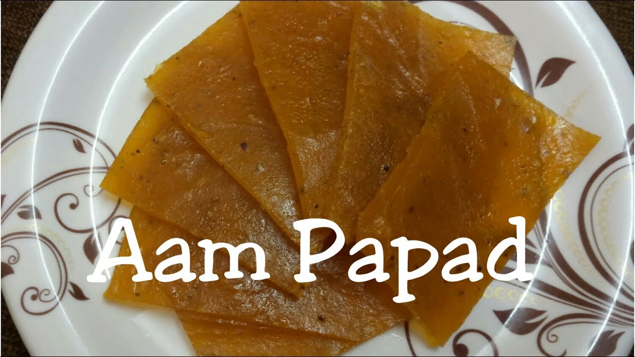 Perfect Aam Papad Recipe | Mango Jelly | Mamidi Tandra | How To Make ...