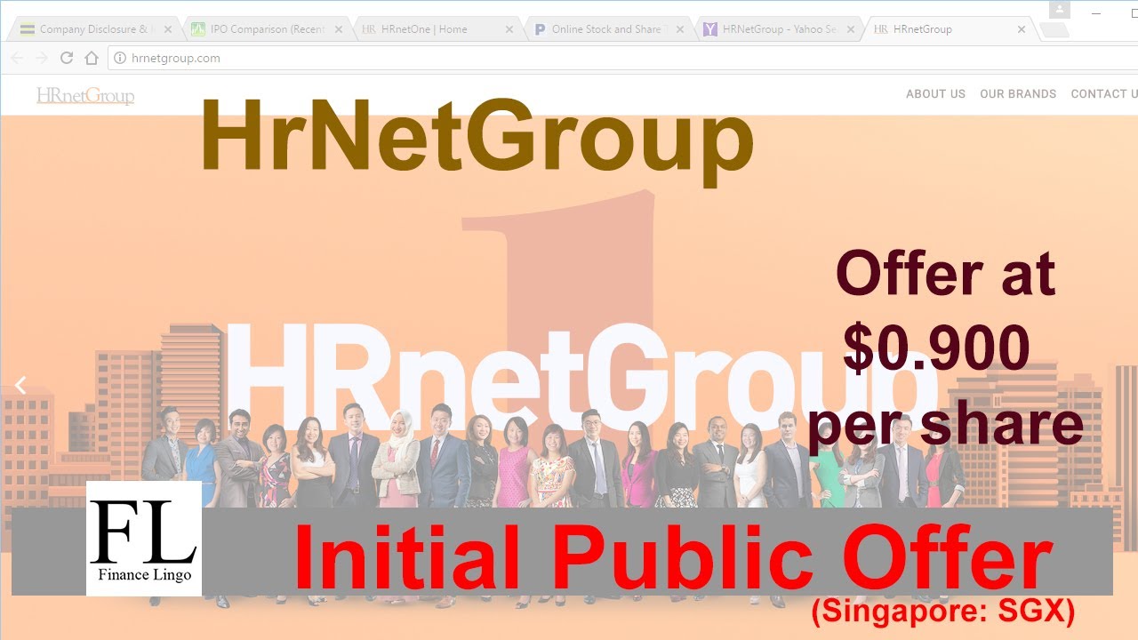 HRNetGroup IPO - YouTube