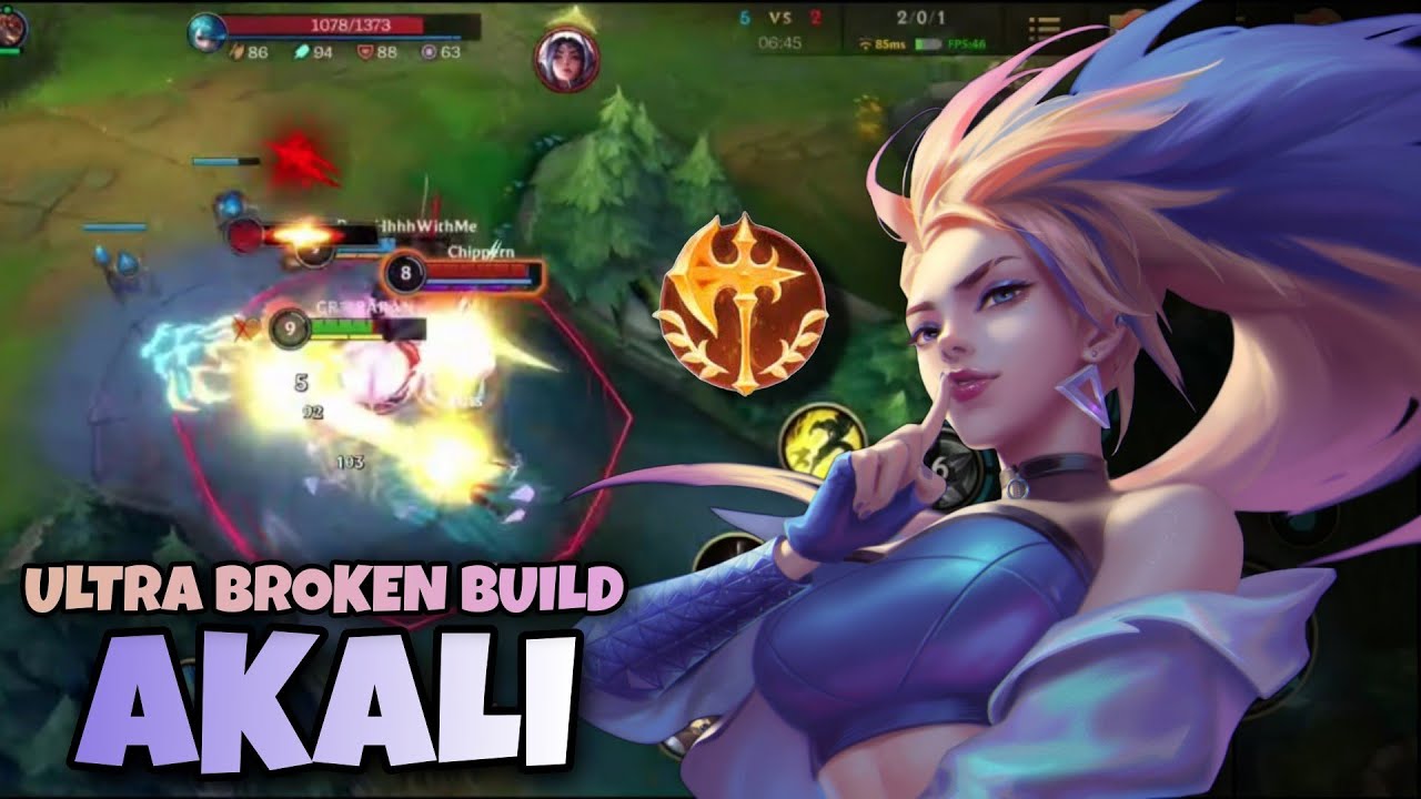 WILD RIFT AKALI : THE BEST BUILD FOR ME | WILD RIFT AKALI BUILD & RUNES ...