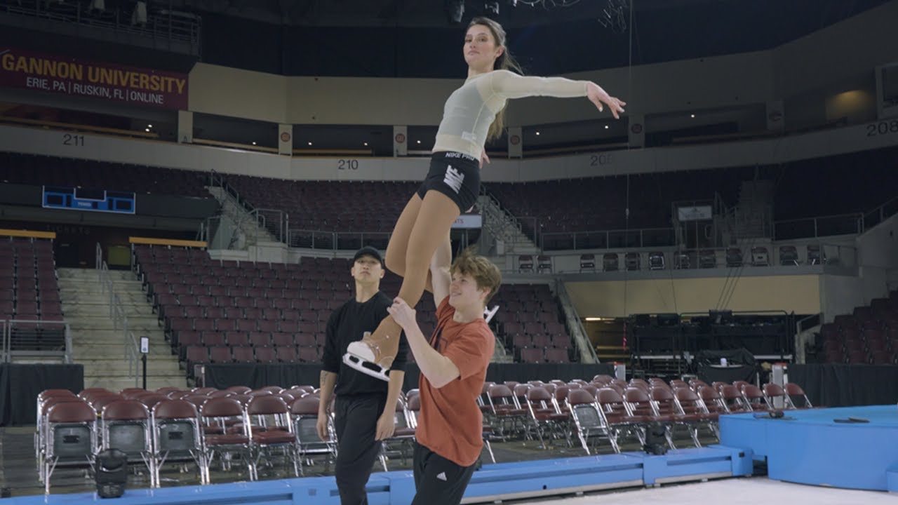 Freestyle Ice Skating | U.S Tour #22 Erie - YouTube