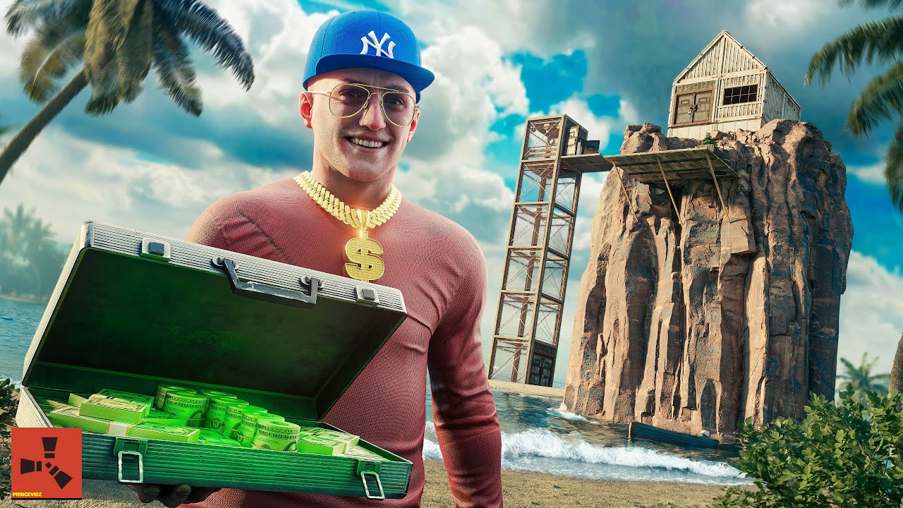 Rust - I Controlled the OCEAN with a Submarine and got LOADED Base ...