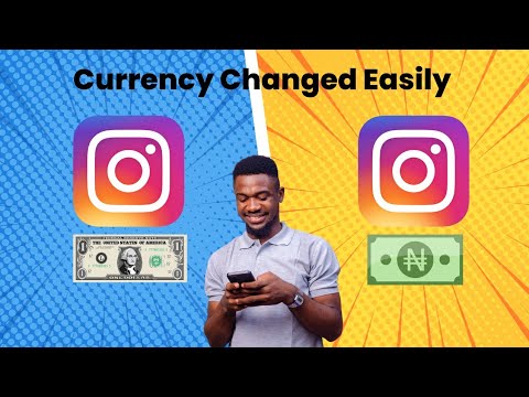 How to change instagram currency | USD to Naira Currency - YouTube