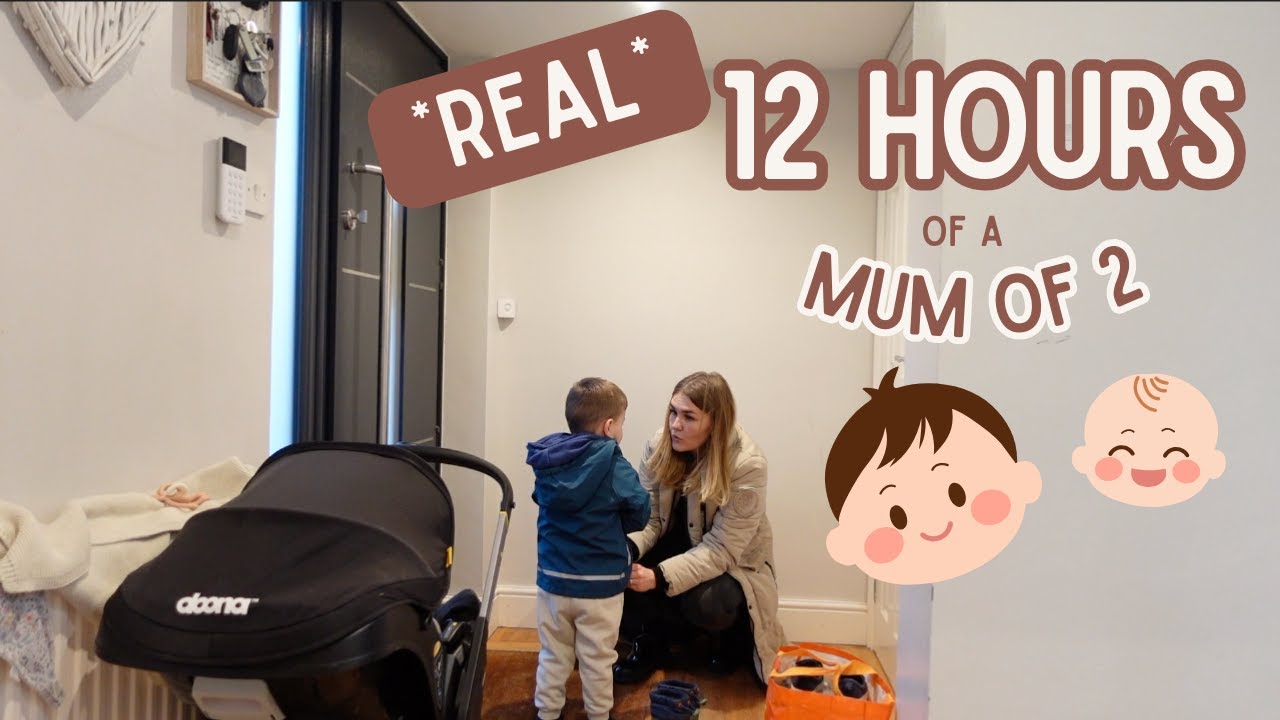 REALISTIC Day in the Life of a Mum of 2 (3 Year Old and 6 Month Old) ad ...