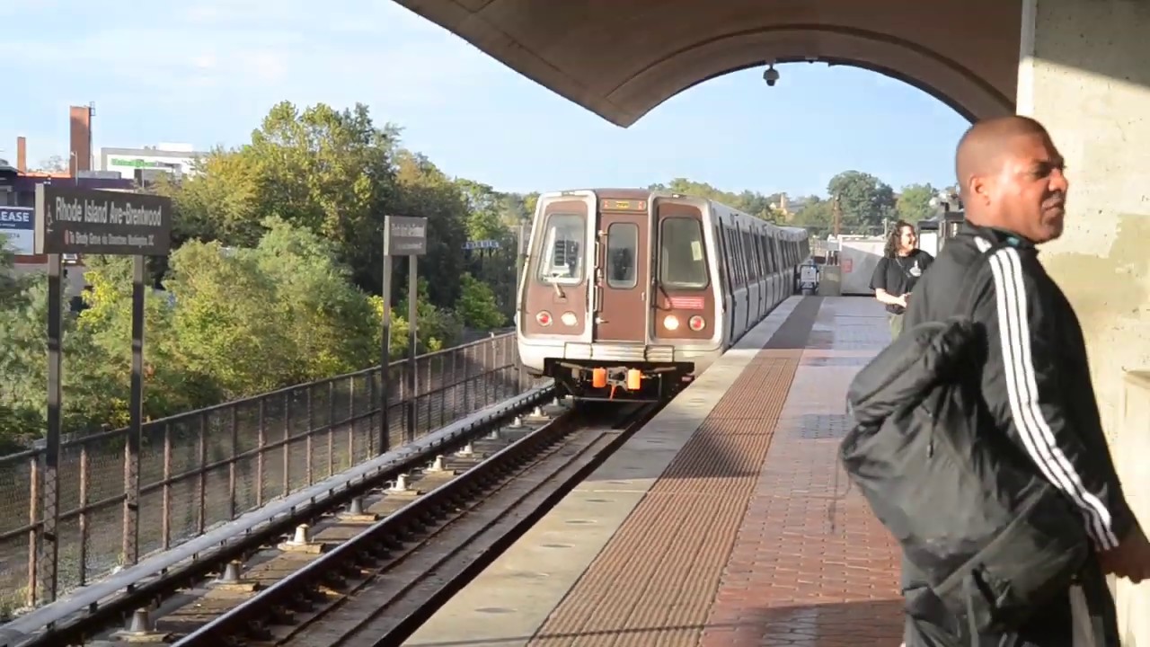 DC Metro: Rd line ride Rhode Island Av. - Metro Center (6000 series ...