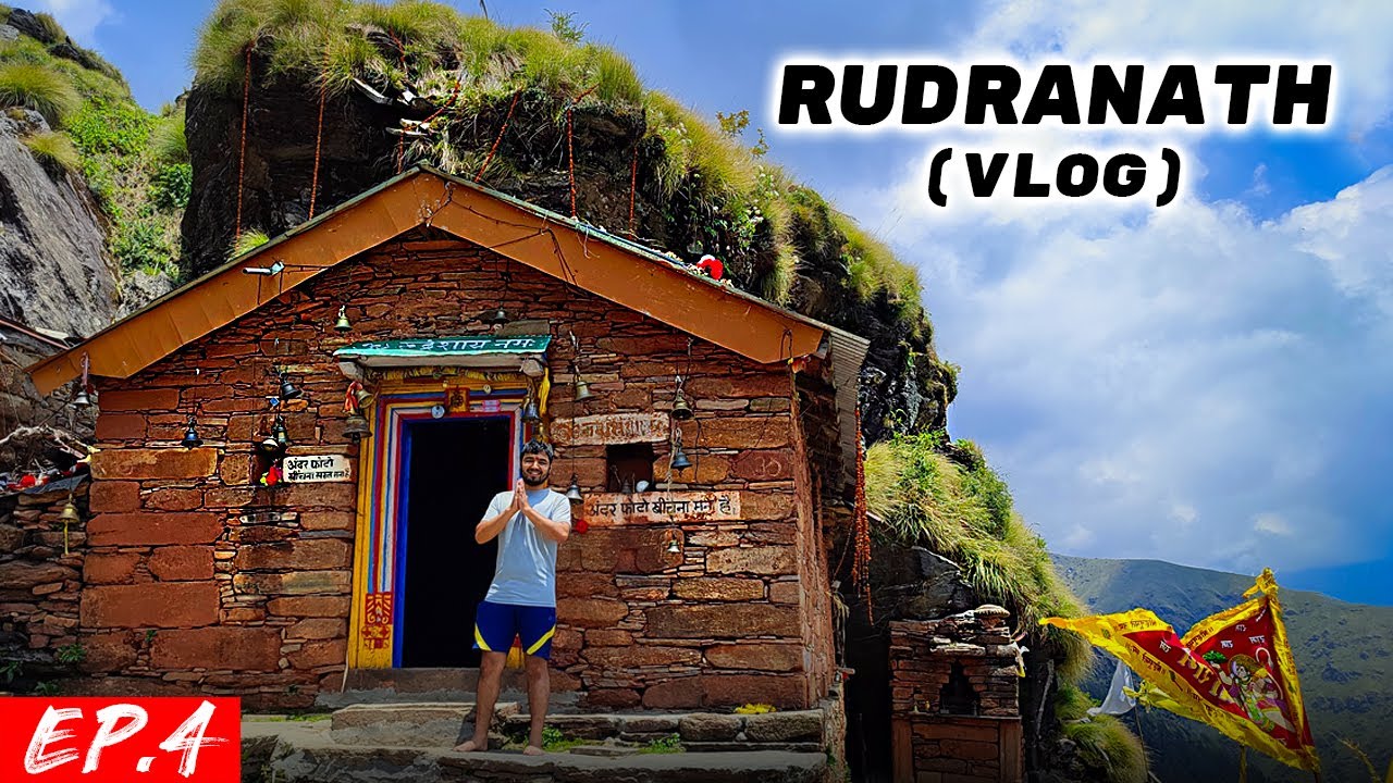 Rudranath Trek 2024 Vlog (Ep.5) | रुद्रनाथ मंदिर Vlog | Rudranath Yatra Full Vlog 2024 ...