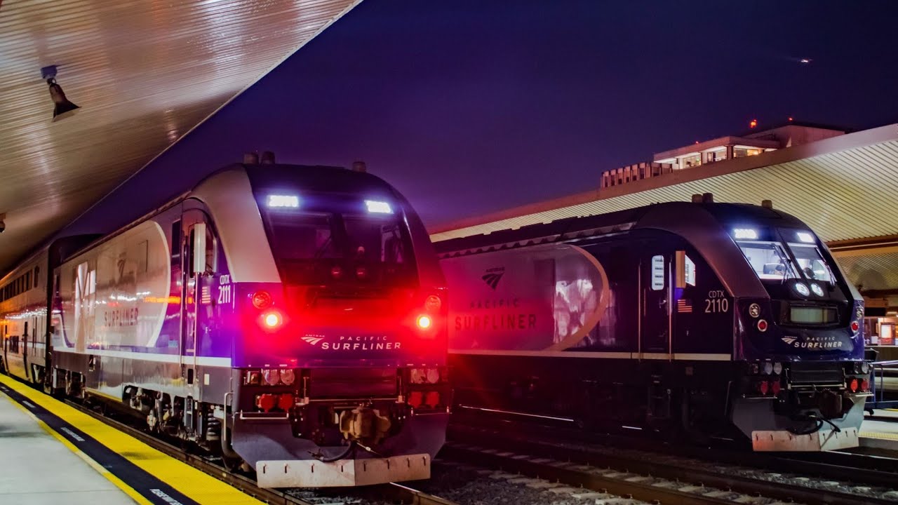 Friday Night Trains at Los Angeles Union Station Featuring Coaster ...